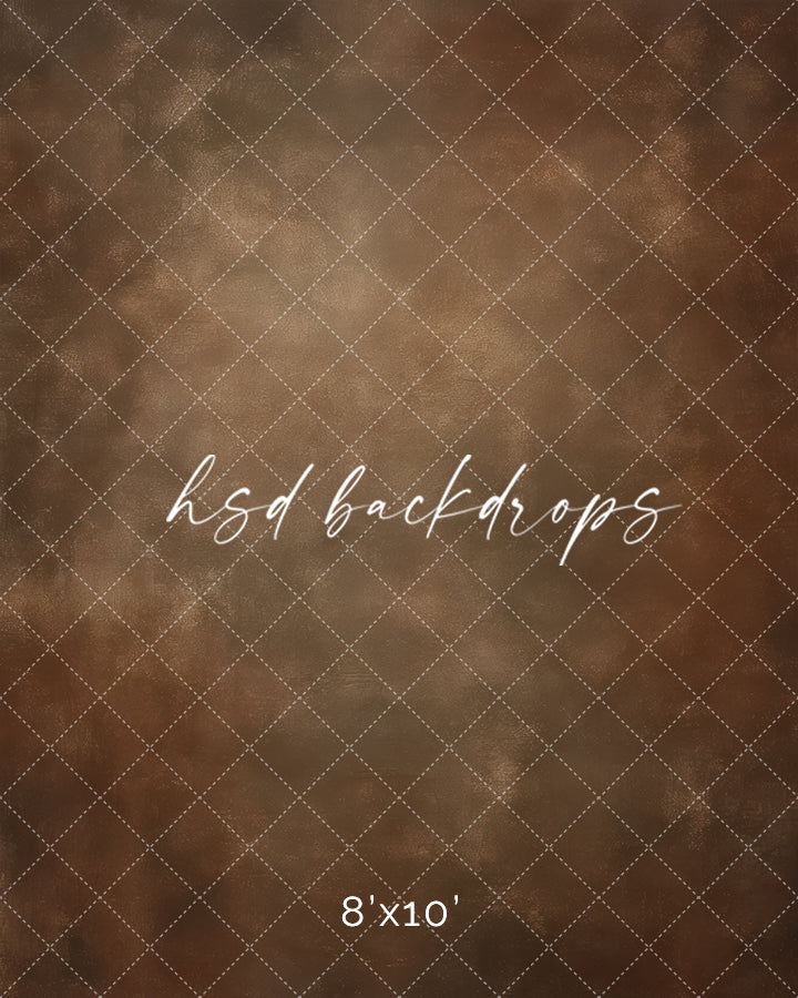 Toasted Umber Texture – Rich Brown Fine Art Photo Backdrop – HSD Photography Backdrops