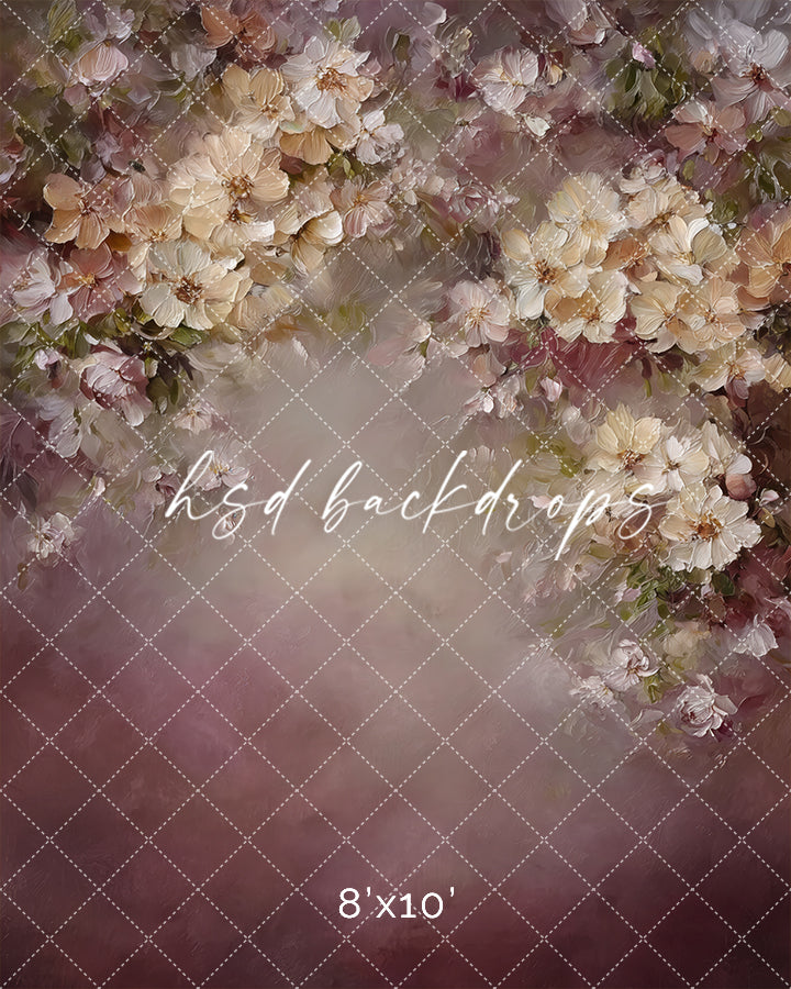 Moody Mauve Bloom – Fine Art Floral Photography Backdrop – HSD ...