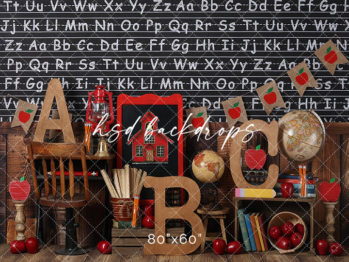 Back to School Classroom Backdrops for Photography