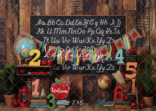 Back to School Photo Backdrops | School Portrait Studio Props – HSD ...