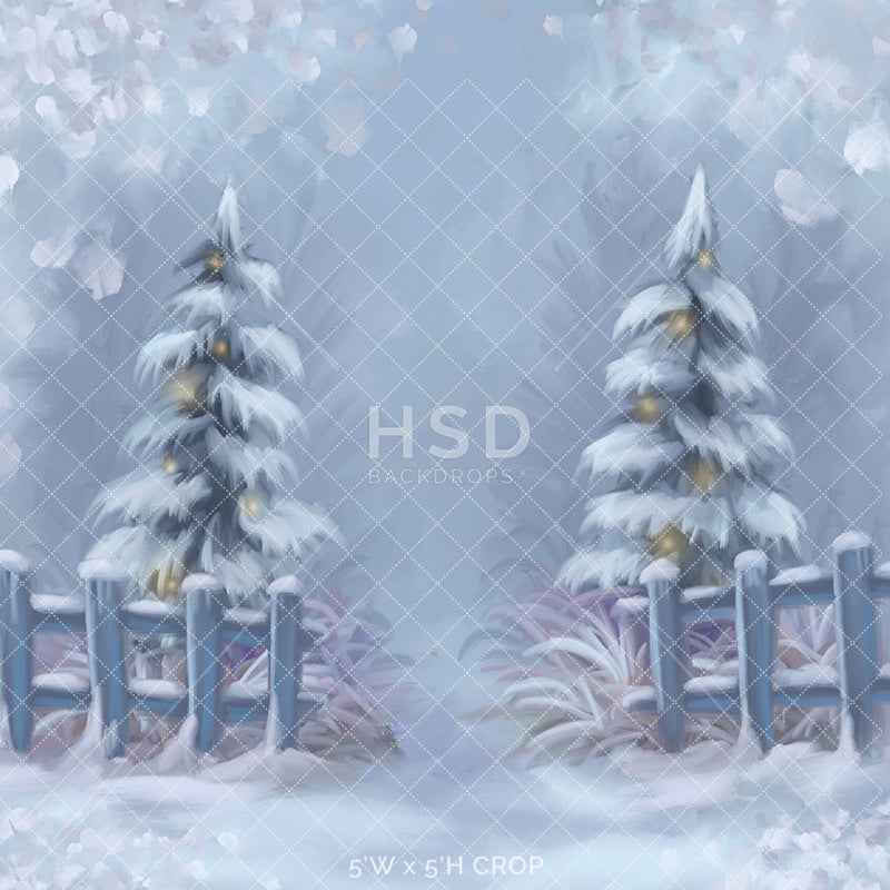 Winter Wonderland Photography Backdrop