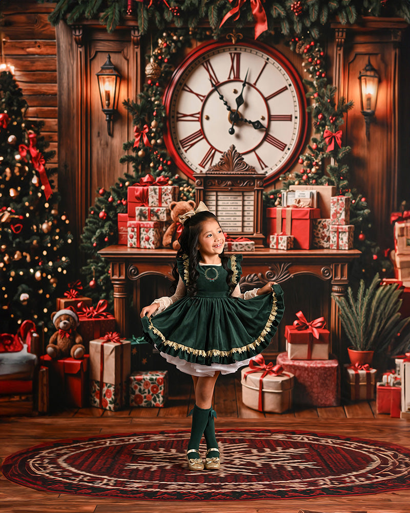 Nostalgic Christmas Mail Room Photography Backdrop – HSD Photography ...