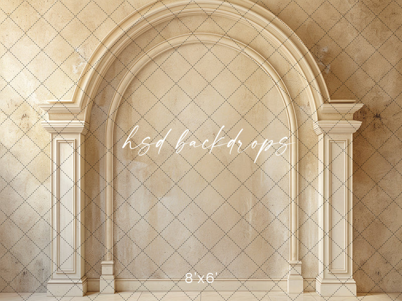 Maternity of Boudoir Photoshoot Backdrop | Capistrano Arch Wall