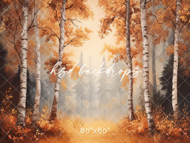 Autumn Trees photography backdrop | Simply Autumn – HSD Photography ...