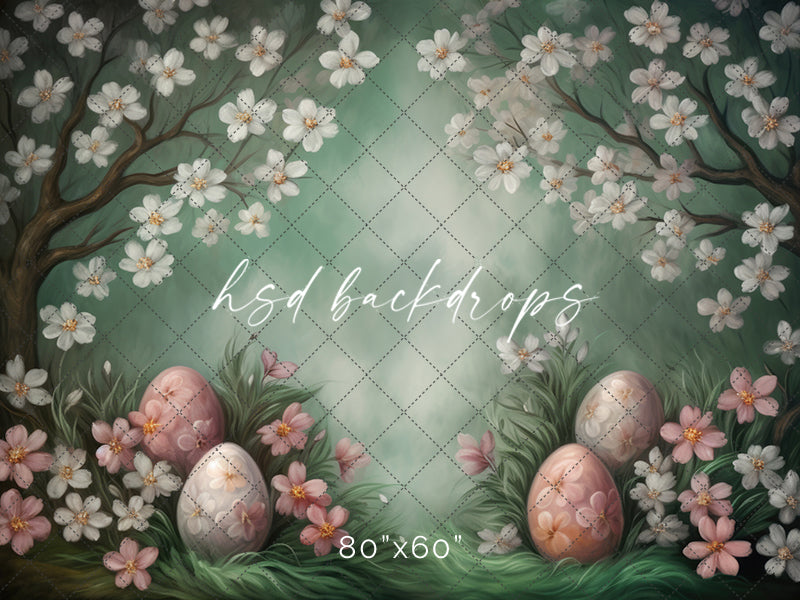 Easter Bunny Backdrop for Photography | Easter in Bloom – HSD ...