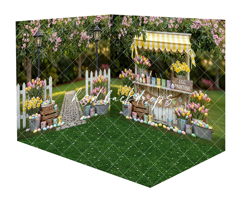 Easter Paint & Petals - Spring Photography Backdrop Room - SPG53940 ...