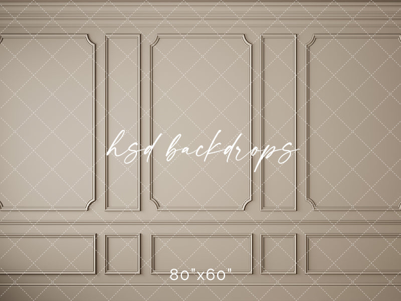 Elegant Beige Wainscot Faux Wall Backdrop for Photography – HSD ...