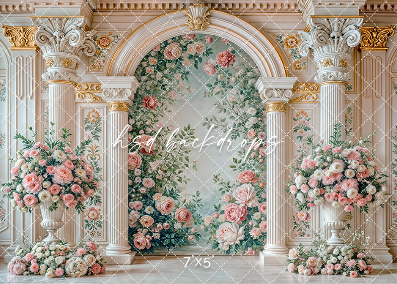 Baroque Victorian Elegant Arched Columns Photography Backdrop | Daphne ...