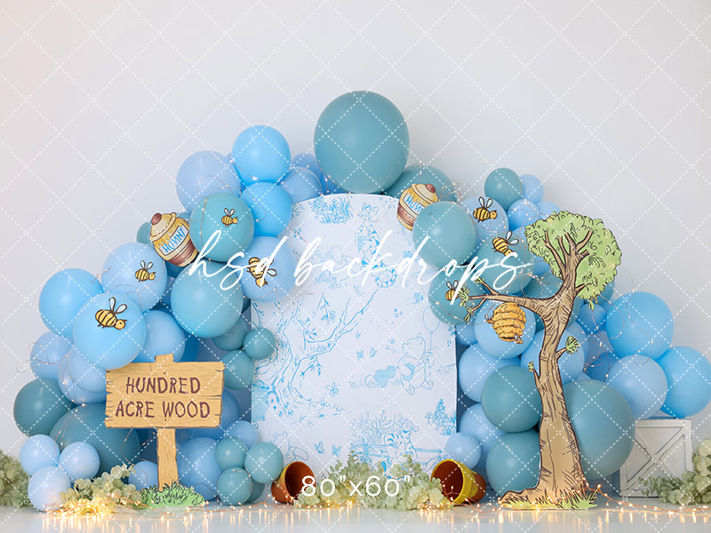 Boys Birthday Cake Smash Backdrop for Photography – HSD Photography ...