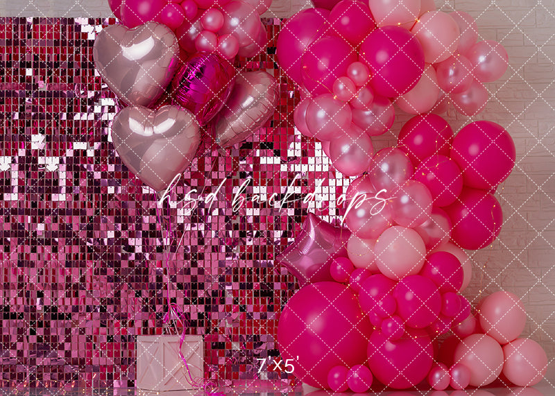 Pink Birthday Photo Backdrop Girl – HSD Photography Backdrops