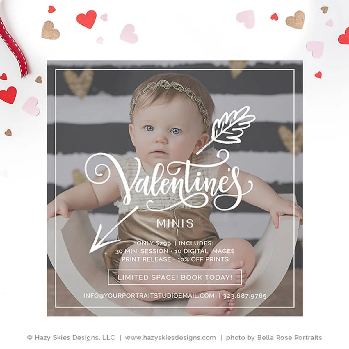 Free Mini Session Template for Valentine's Day