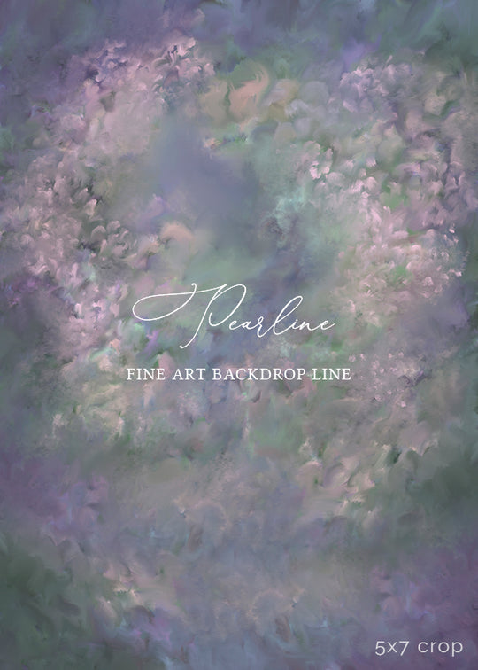 Sweetly Painted Floral Photography Backdrop for Fine Art Portraits ...