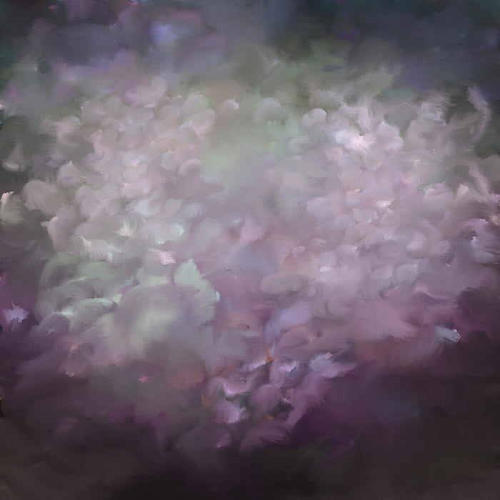 Painted Purple Fine Art Photography Backdrop for Maternity Portraits