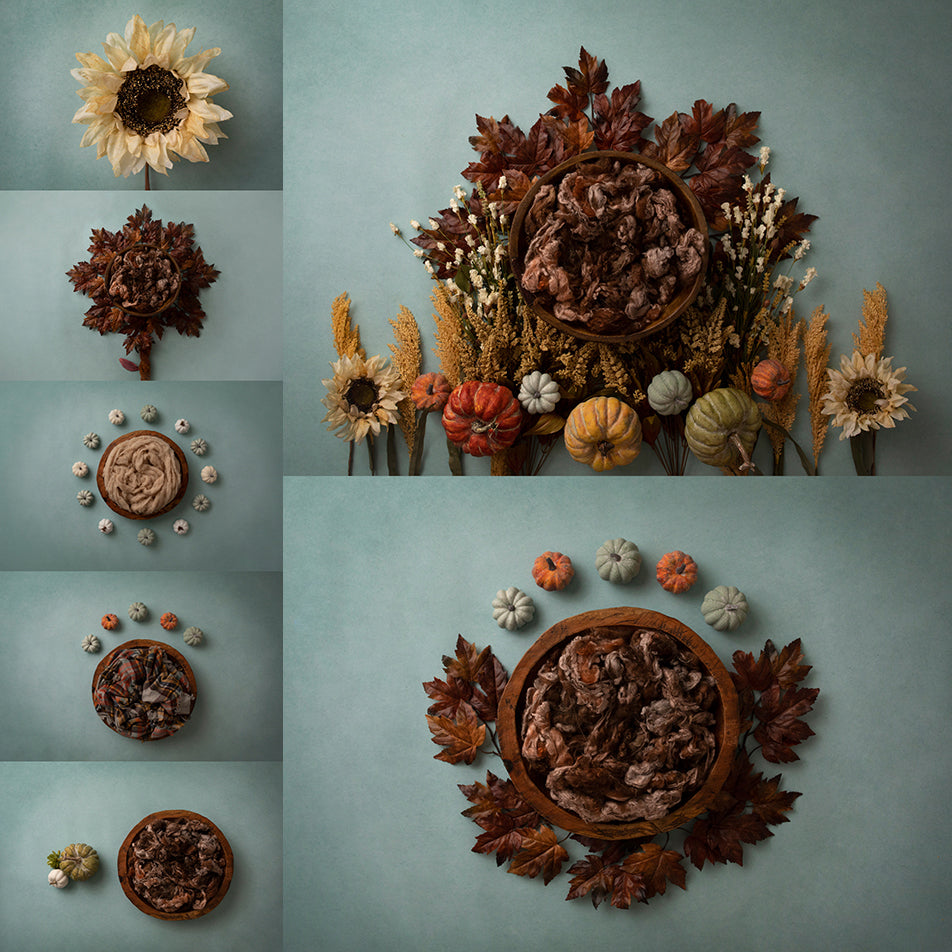 Fall Newborn Digital Backdrop | Autumn Days Coll. | Happy Fall – HSD ...