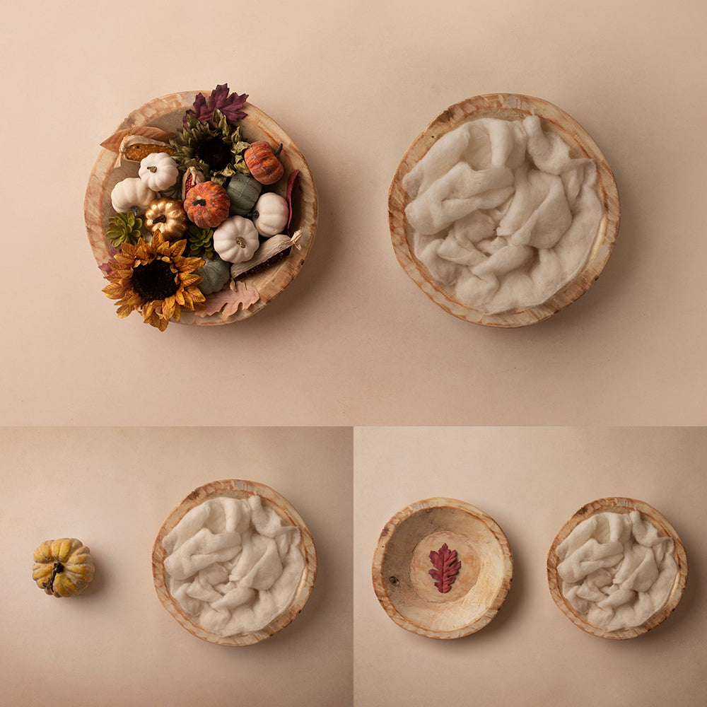 Fall Newborn Digital Backdrop | Autumn Dreams Collection