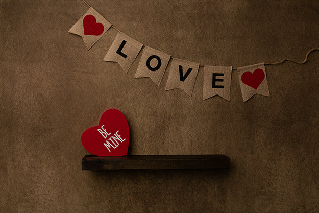 Newborn Digital Backdrop | Newborn Digital Background Be Mine