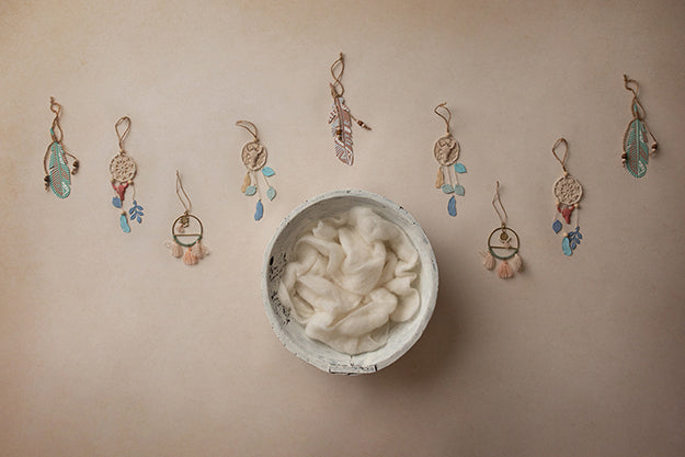 Christmas Digital Backdrop | Newborn Digital Background Boho Winter