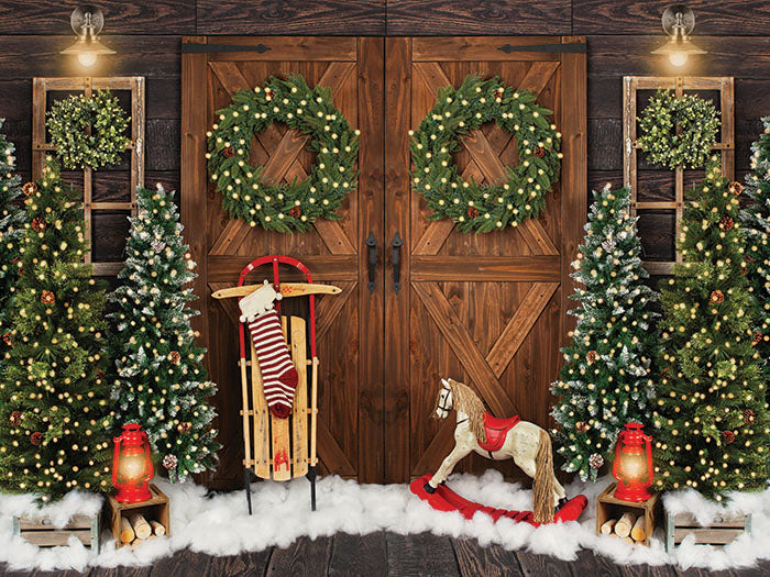 Cheap Christmas Picture Backdrops. Christmas Scene Backdrop Portraits ...