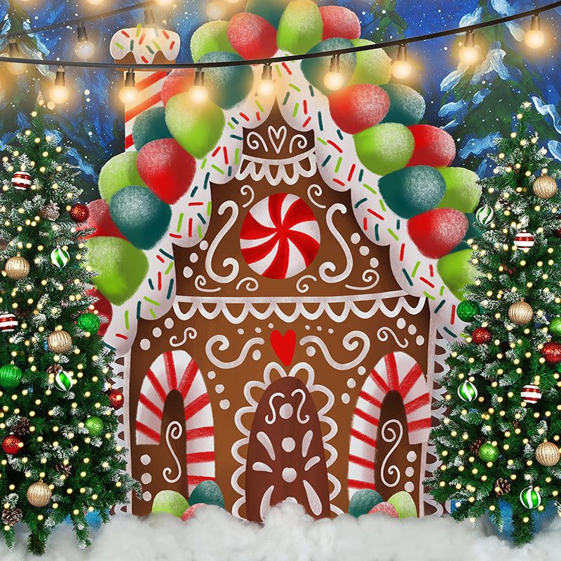 Gingerbread Candyland Christmas Decorations 21 DIY Candyland Christmas