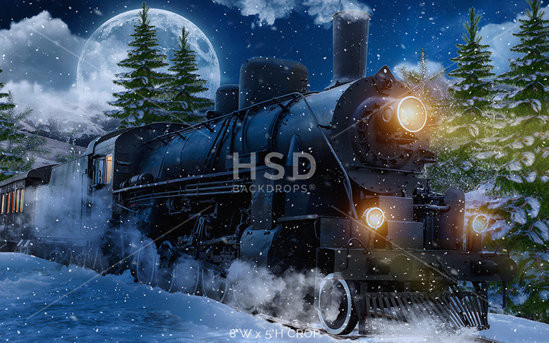 Christmas Train Wallpaper