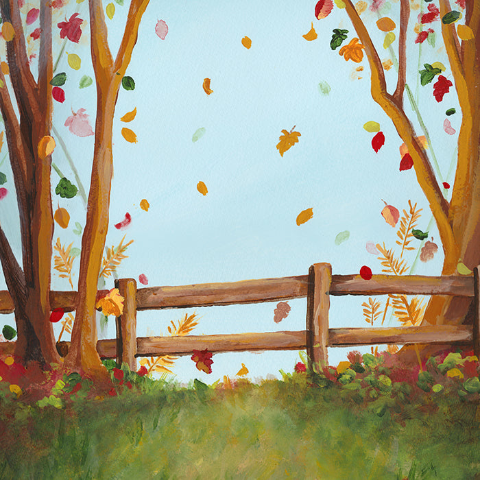 Fall Photo Background, Fall Photography Backdrop, Trees Backdrop – HSD ...