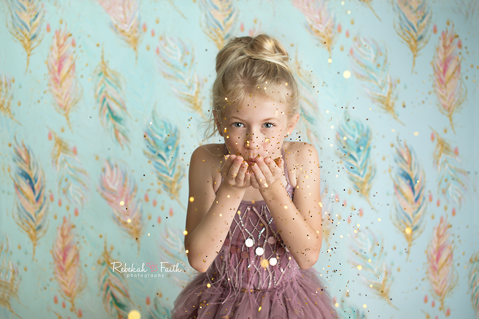 Clouds Photography Backdrop Vinyl Girls Photo Props – HSD Photography ...