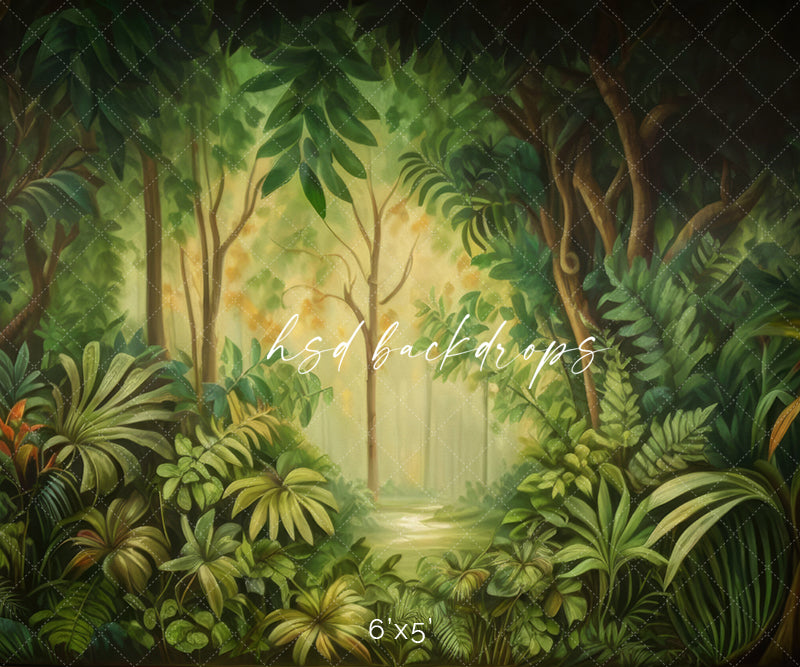 Safari Theme Backdrop | jungle theme birthday background – HSD ...