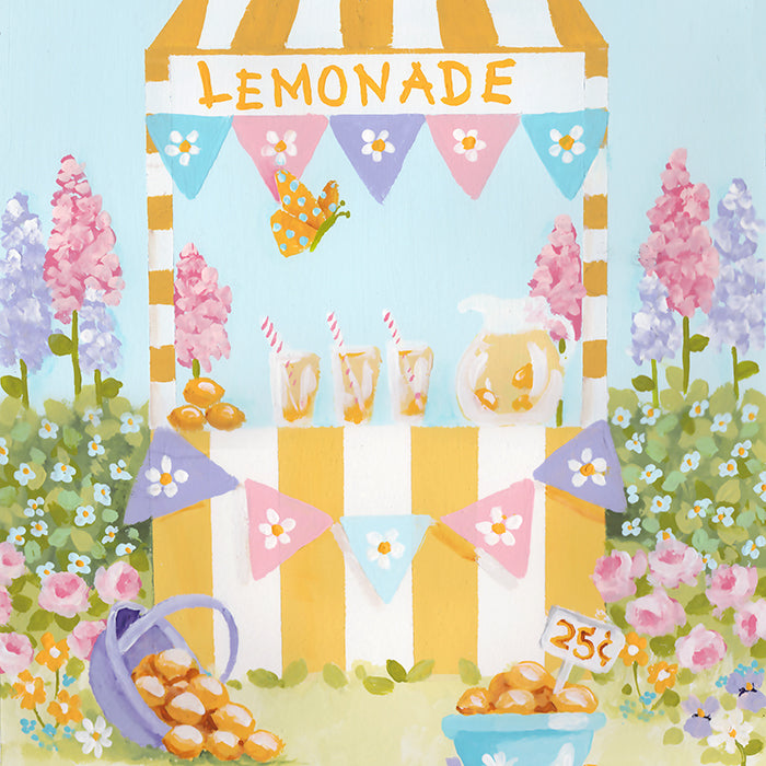 Lemonade Stand Photography Backdrop Props Spring Summer Mini Sessions
