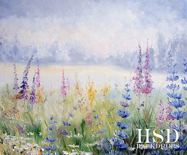 Spring Meadow Photography Backdrop Spring Photography Props SPG216 ...