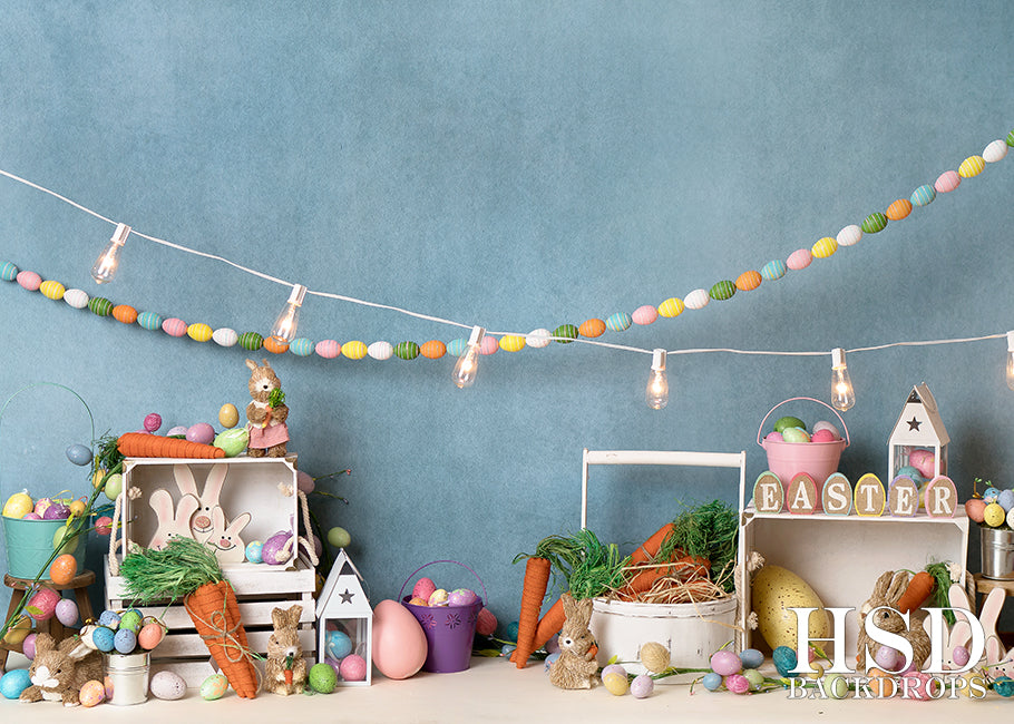 Easter Bunny Photography Backdrop Easter Photo Props Spring Background