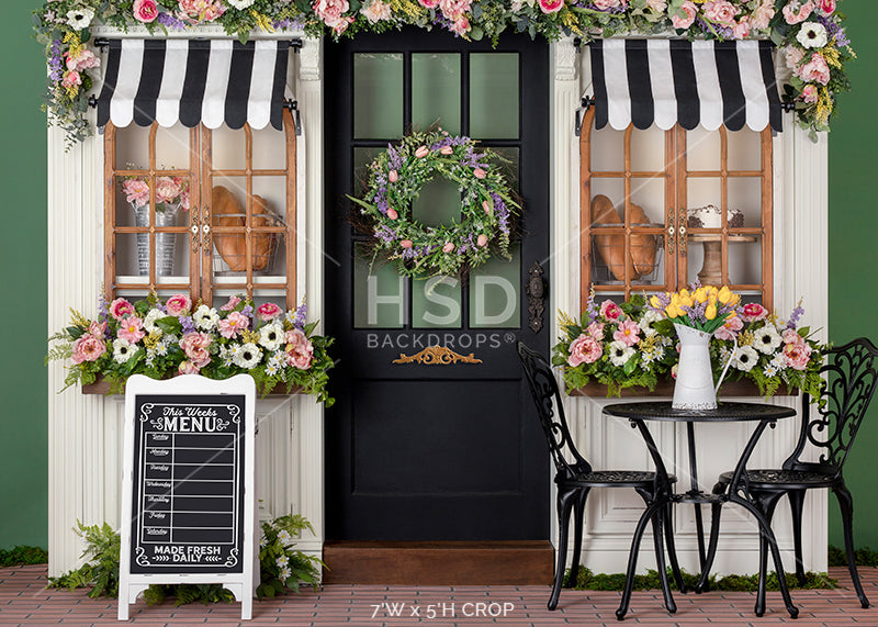 Spring Backdrop for Pictures Bakery Shop Background