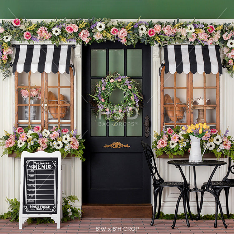 Spring Backdrop for Pictures Bakery Shop Background