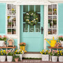 Spring House Photography Backdrop for Easter Photoshoot