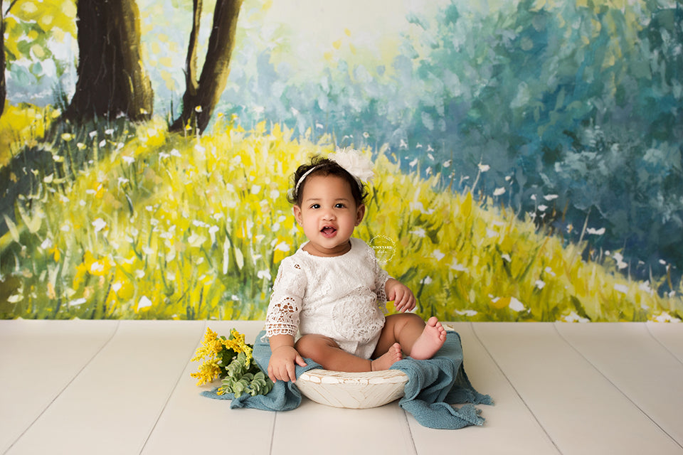 Trees Photography Backdrop Spring Photo Backdrop Spring Photo Props