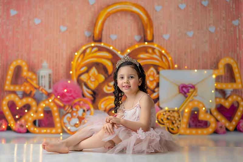 Valentine picture backdrop for photography mini sessions