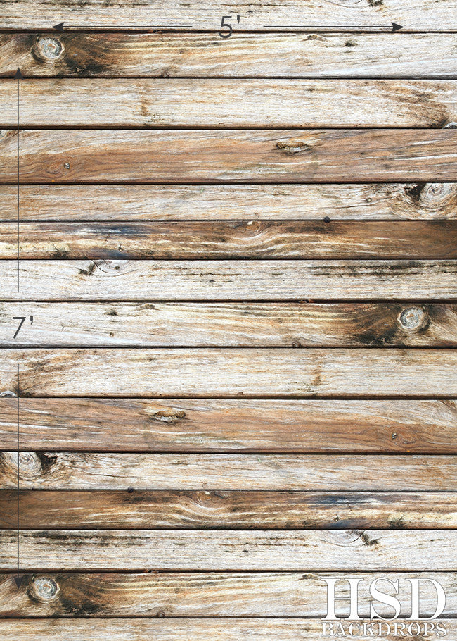 Faux Wood Floor Photography Backdrop, Vinyl Photography Background