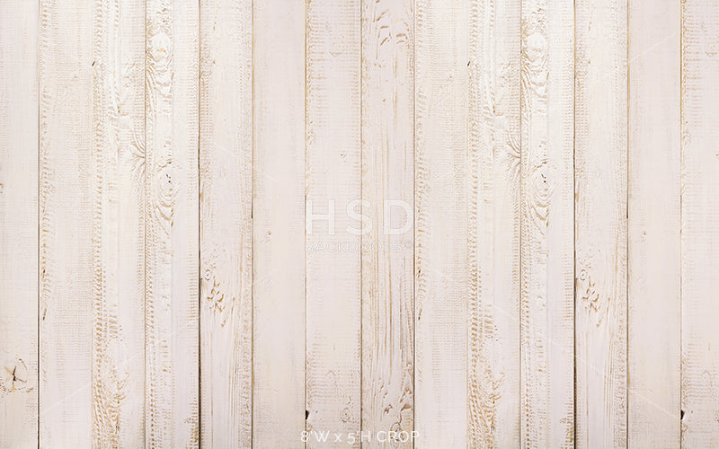 White wood floor backdrop for photography with 6" panels