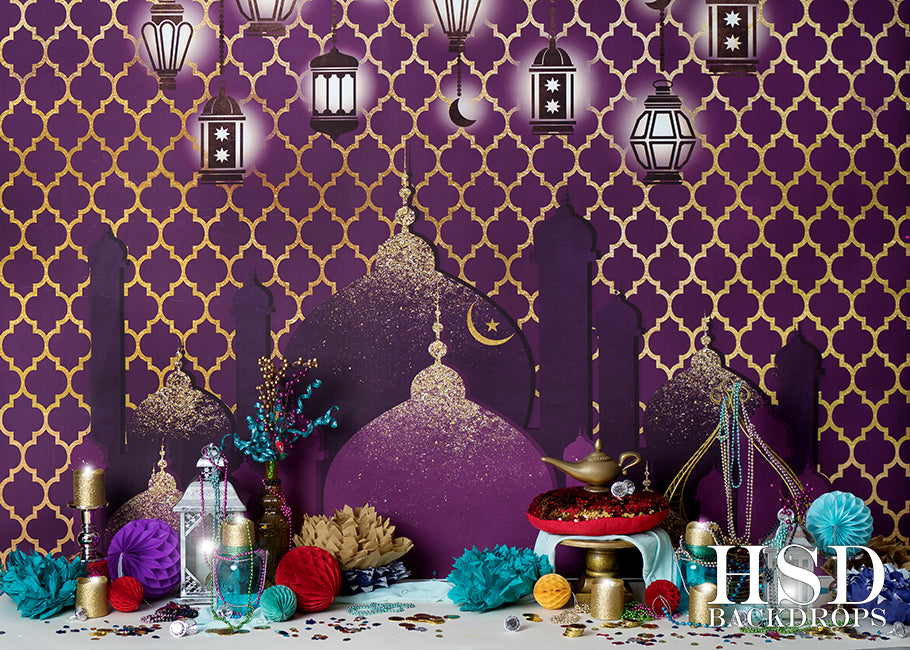 backdrop tema arabian