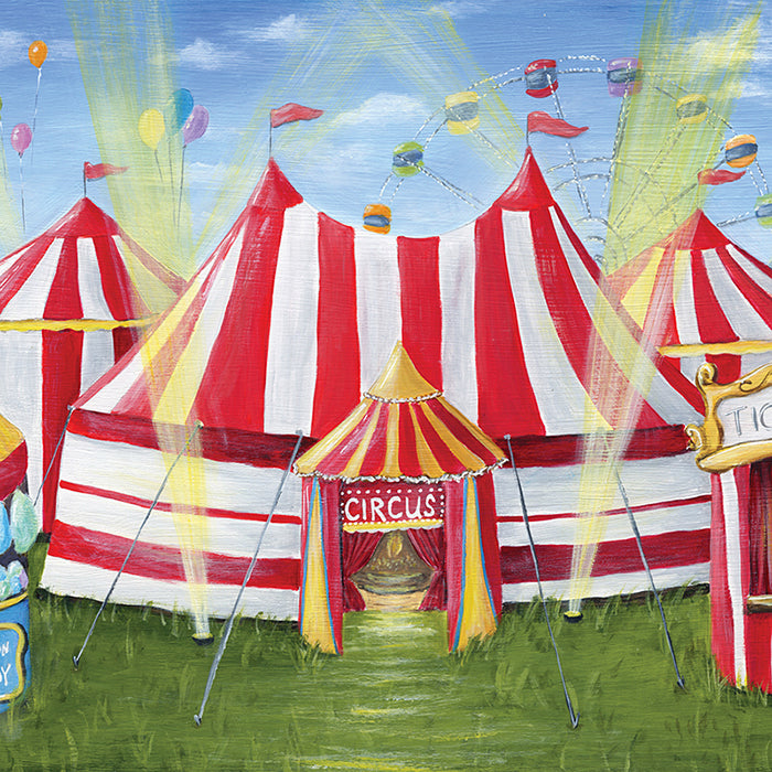 Circus Party Backdrop